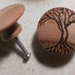 Customizable Wood Drawer Pulls/knobs Three Sizes Original Pyrography ...