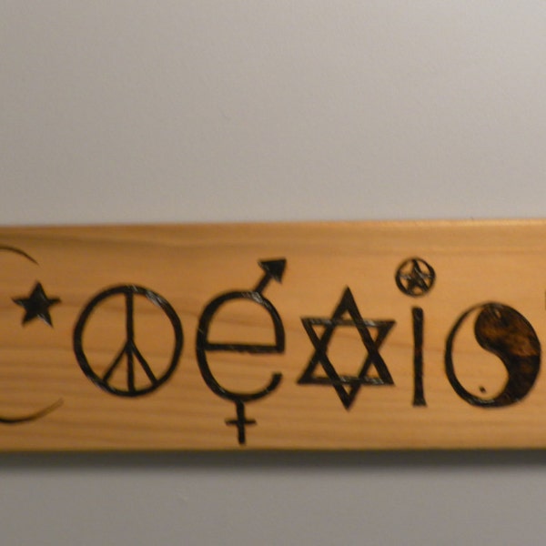 Coexist - Etsy