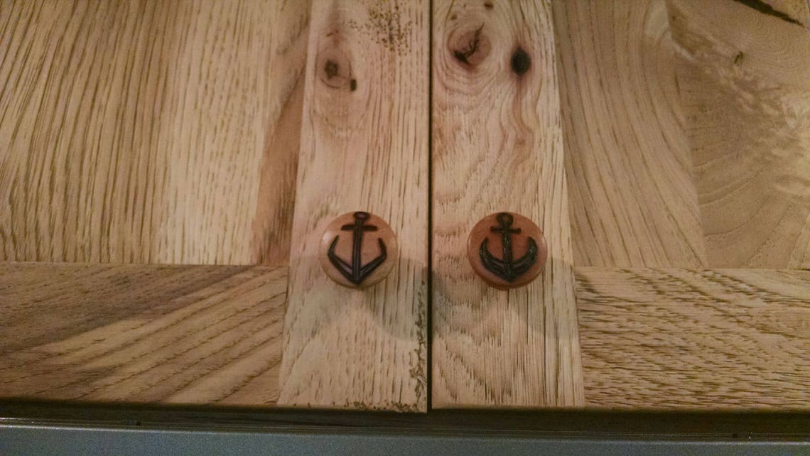 Customizable Wood Drawer Pulls/knobs Three Sizes Original Pyrography ...