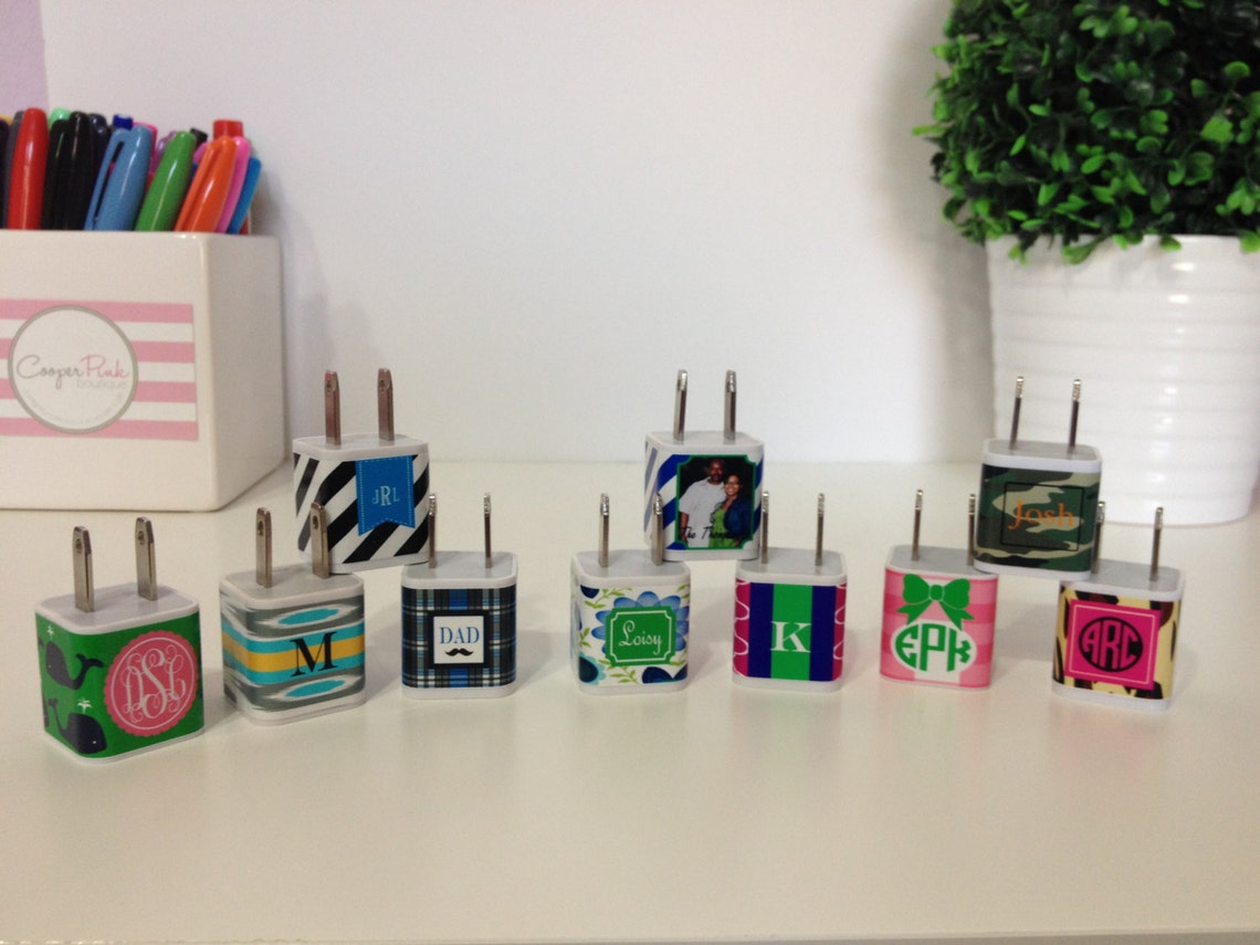 Personalized Charger Wrap-custom Designed Phone Charger Wrap - Etsy