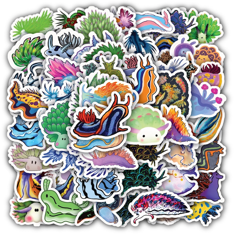 Laptop Sticker Nudibranch - Etsy