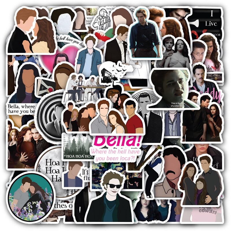 Twilight Saga Stickers - Etsy