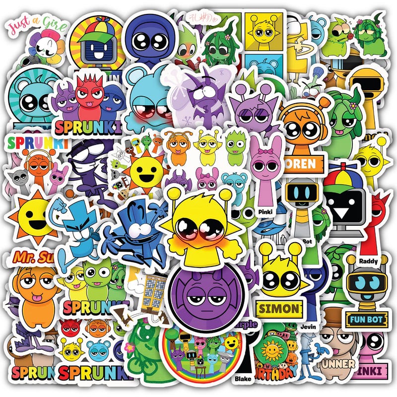 Sprunki Sticker - Etsy