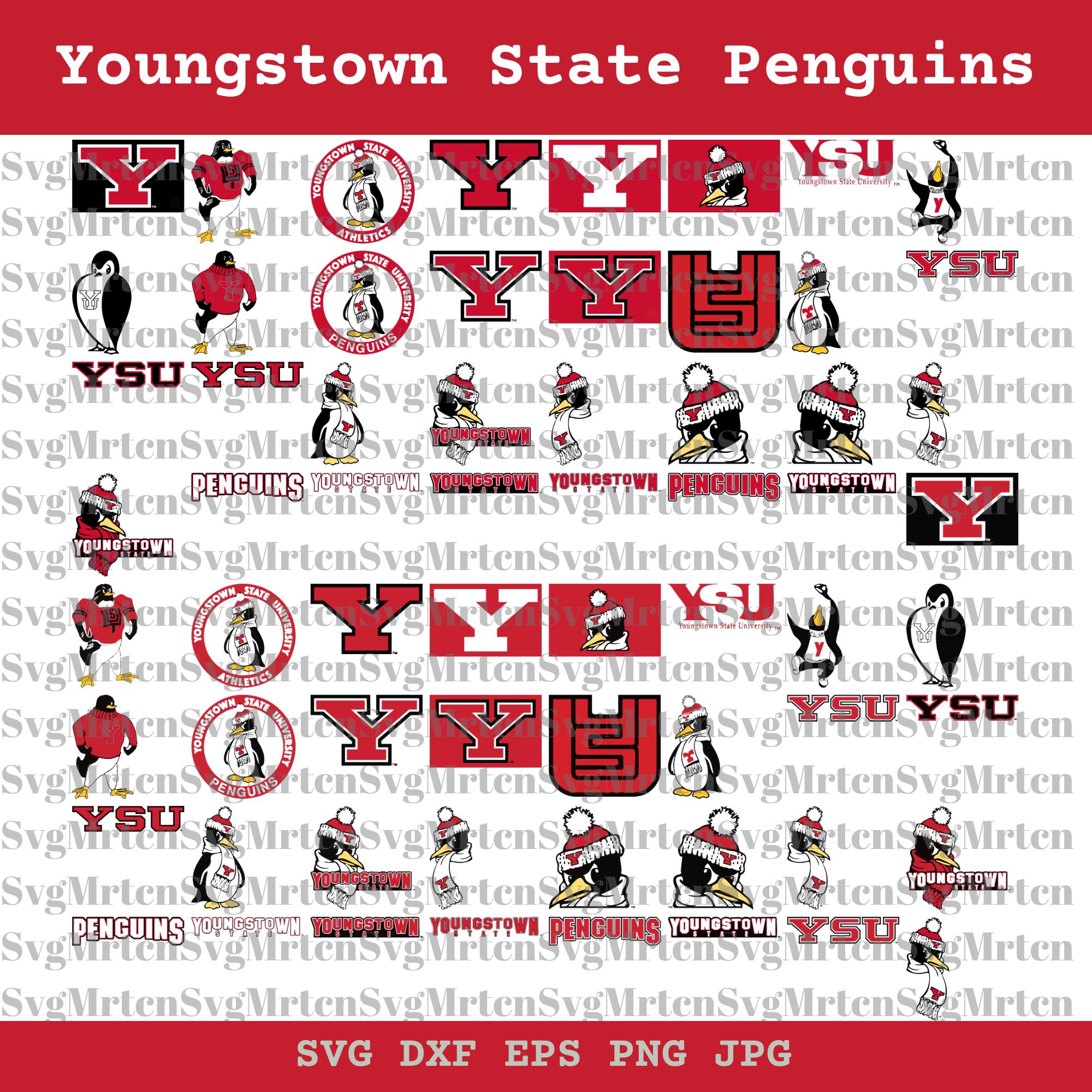 Penguins SVG Bundle, Youngstown State Football, SVG Bundle, Cricut ...