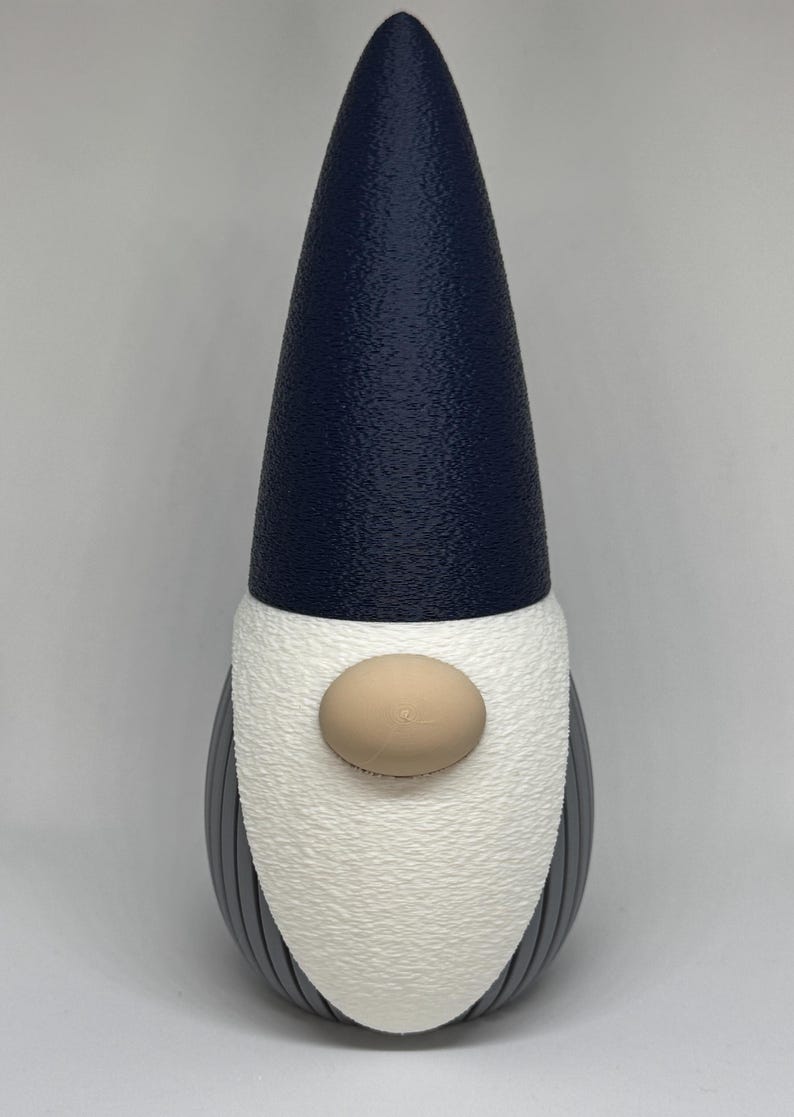 Christmas Gonk 3D Printed Gnomes | Modern Nordic Holiday Decor ...