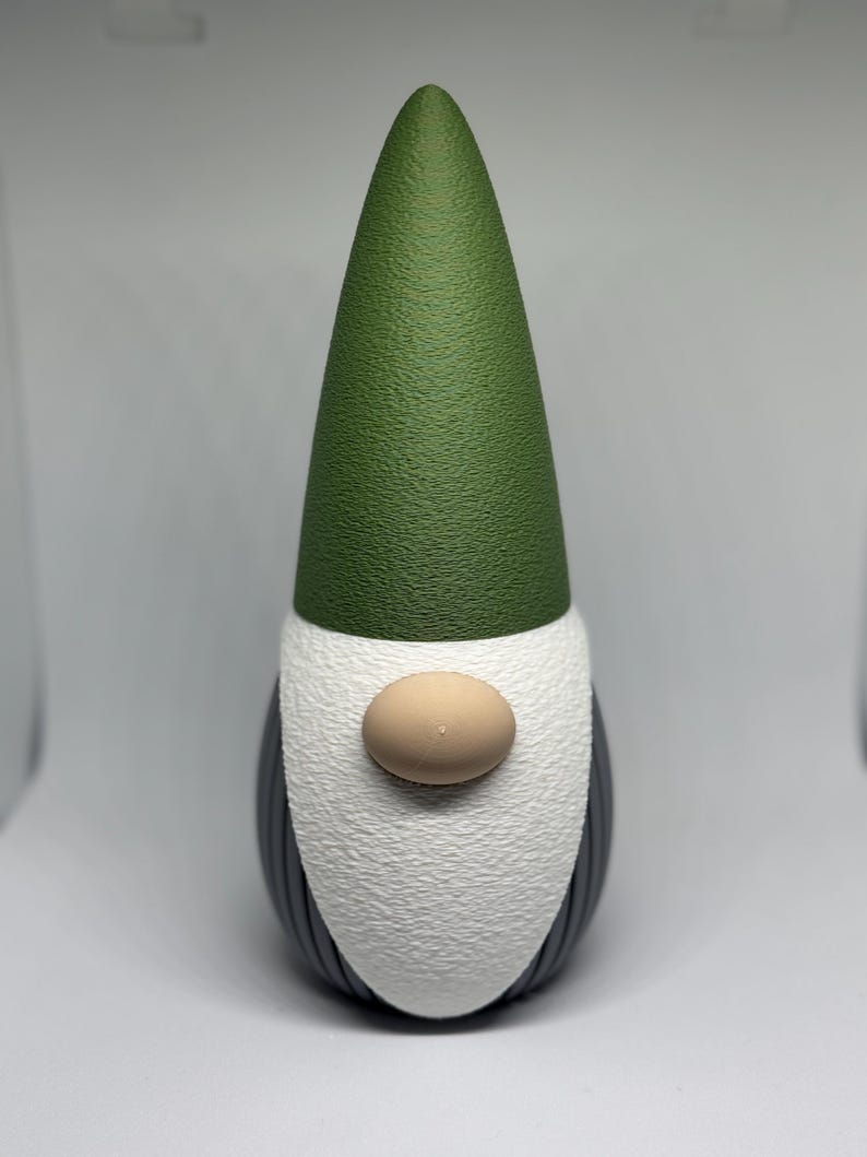 Christmas Gonk 3D Printed Gnomes | Modern Nordic Holiday Decor ...