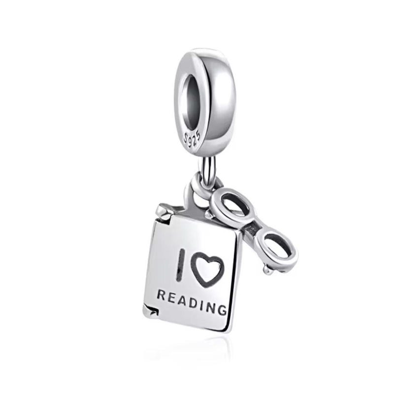 Pandora Book Lover Charm - Etsy UK