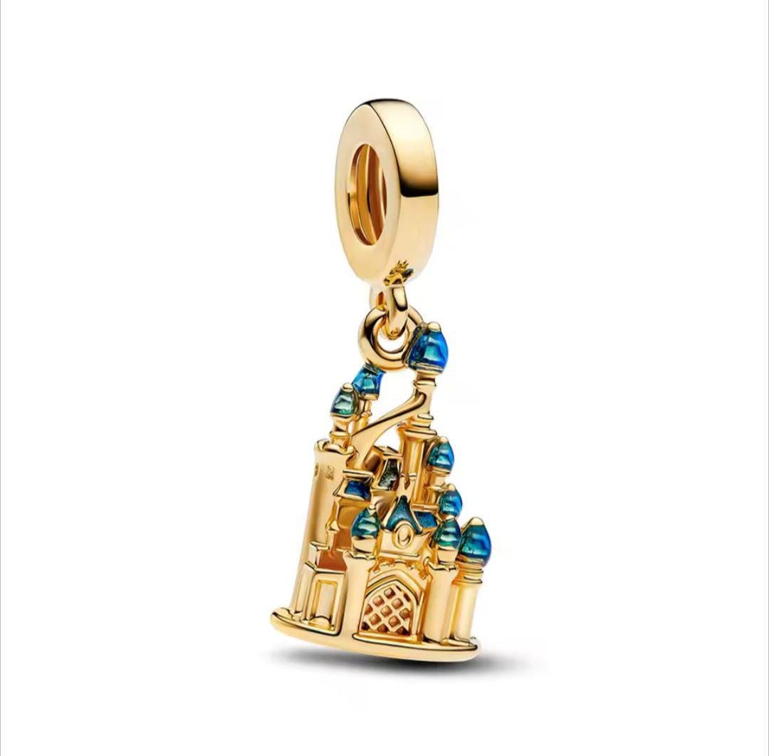 Disney Tokyo Castle Dangle Charm, Fit for Pandora Bracelet, Handmade ...
