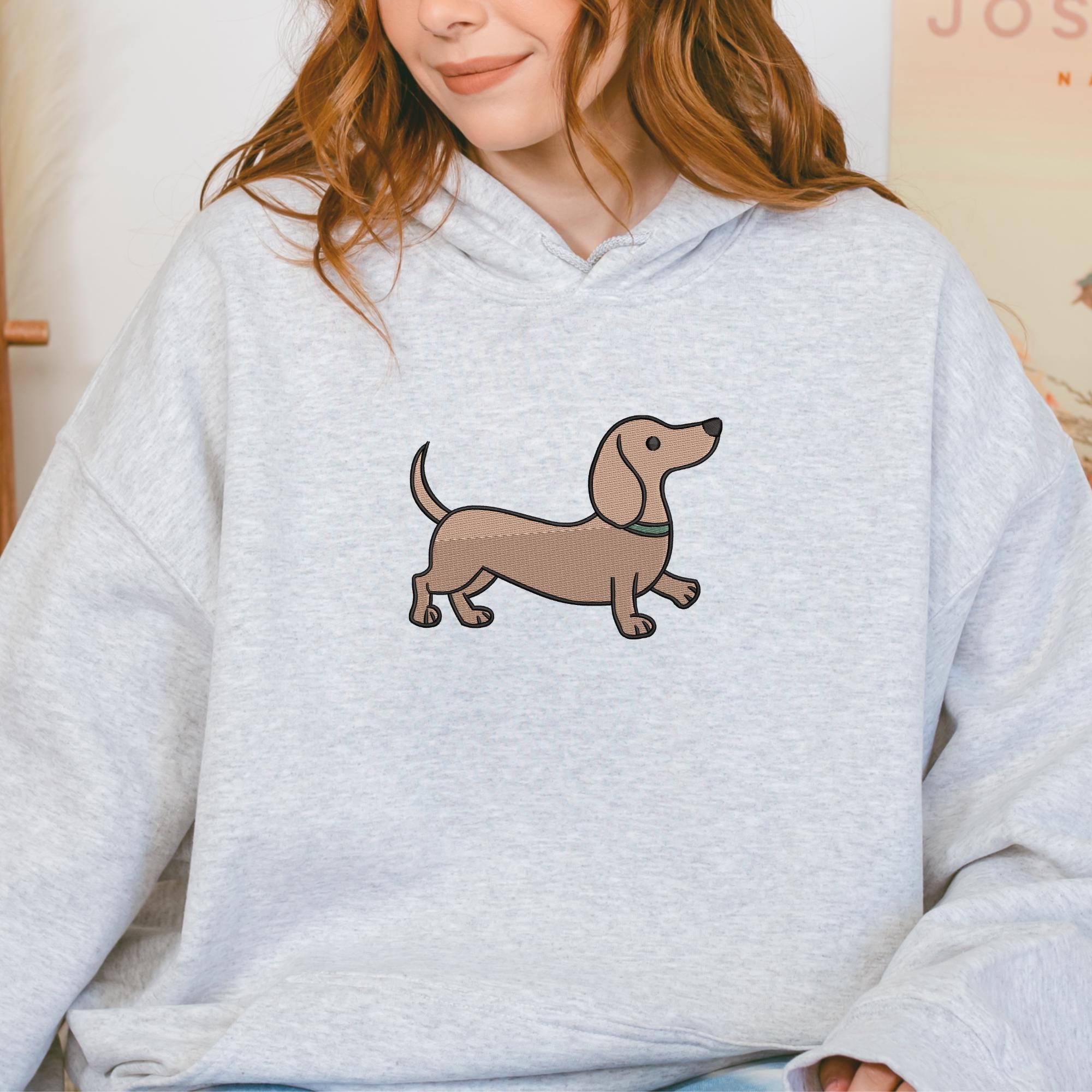 Dachshund Embroidery Bundle, Wiener Dog Sausage Dog Puppy Set, Sweater ...