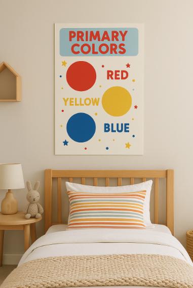 Primary Colors - Digital File - Etsy