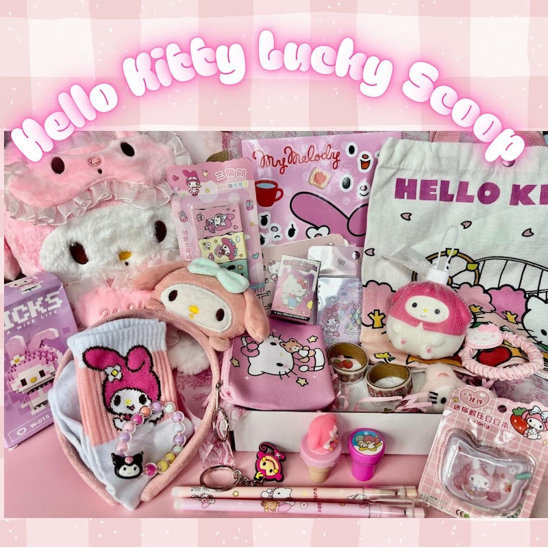 Kawaii Mystery Scoop Box - Etsy UK