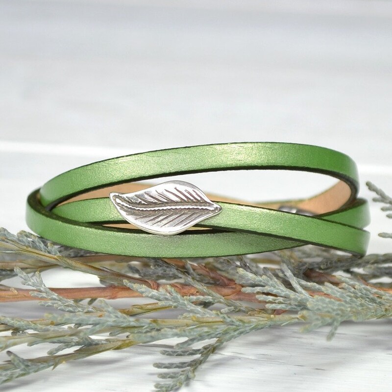 Leaves Bracelet - Etsy