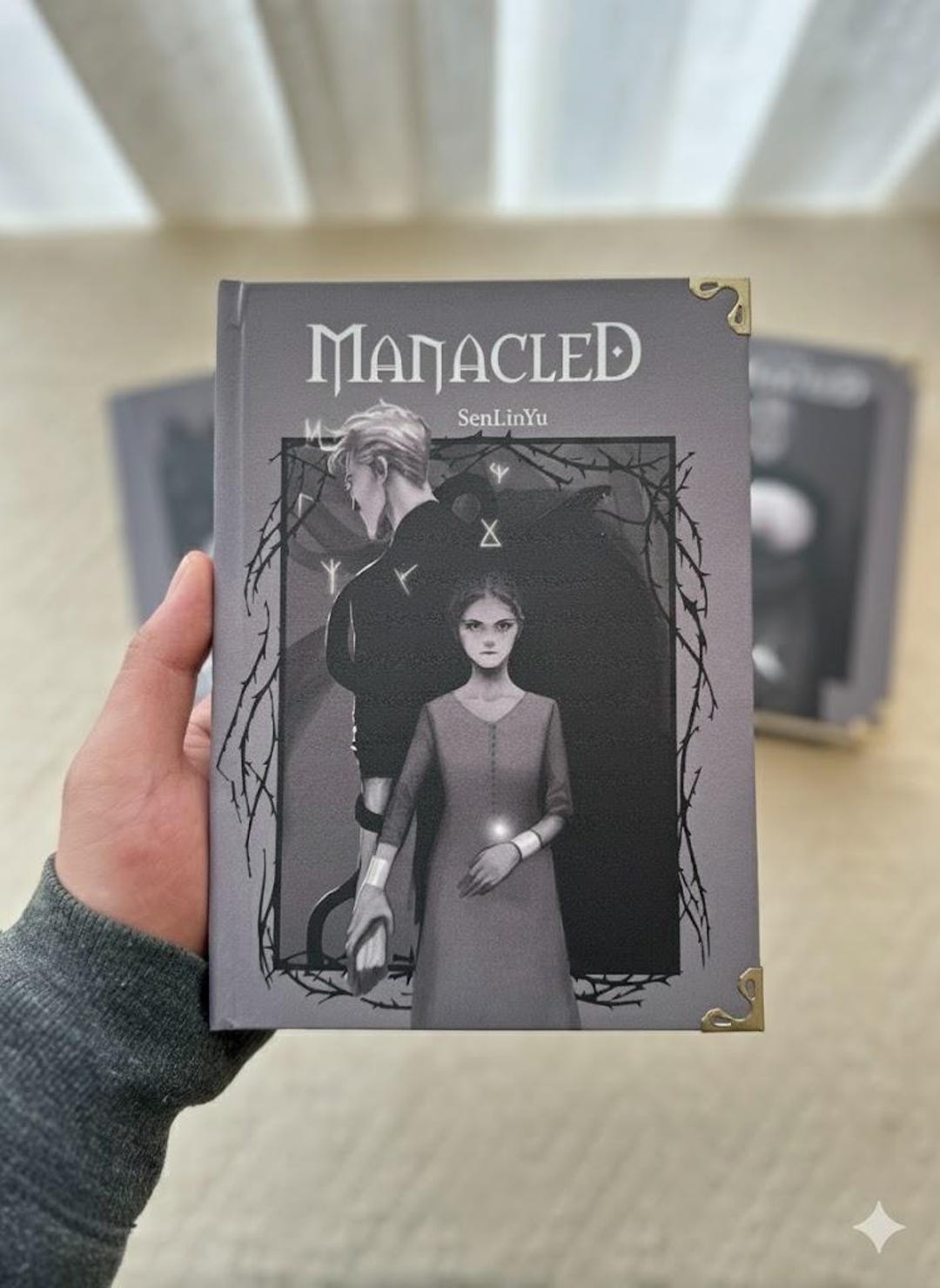 Manacled Novel, Manacled Hardcover Book, Blinding Book, Magic Novel ...