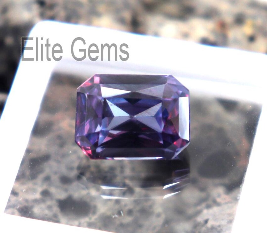 Natural Alexandrite Star Cut Emerald Shape 8ct Loose Certified ...