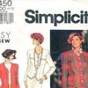 Sz 6 Thru 12 Butterick Pattern 4730 Misses' Lined Long Sleeve, Collared ...
