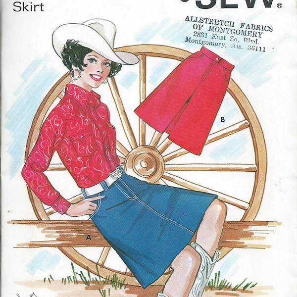 Western Split Skirt - Etsy