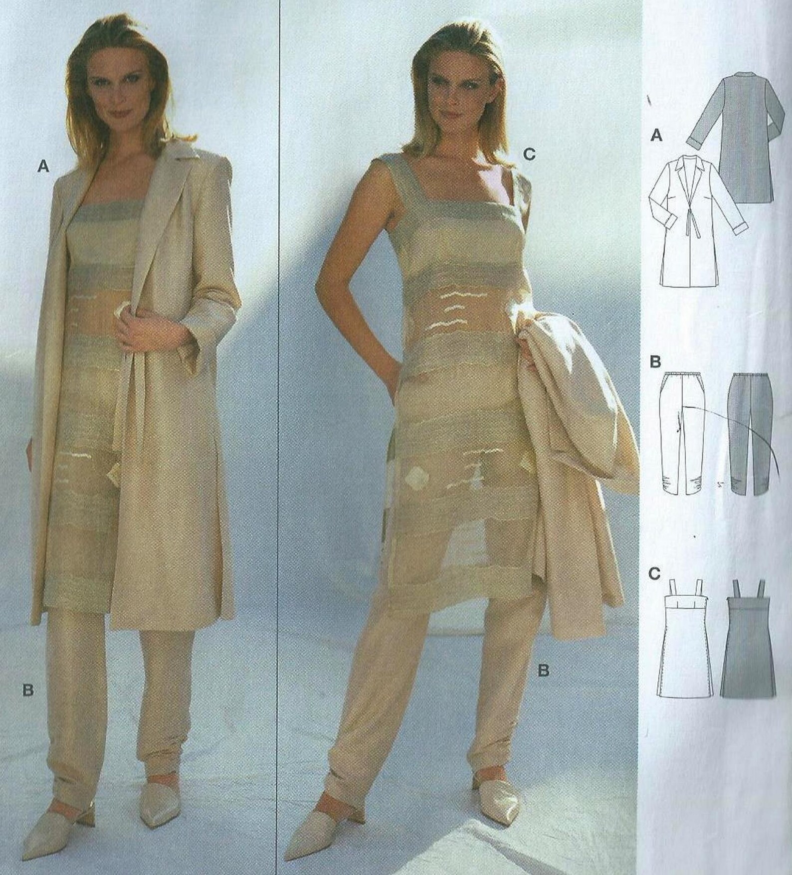 Sz 8 Thru 20 Burda Coordinates Sewing Pattern 8454 - Etsy