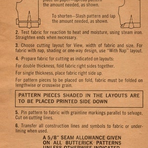 Sz 12 Bust 34 Butterick Sewing Pattern 4871 Misses' Butterick Boutique ...