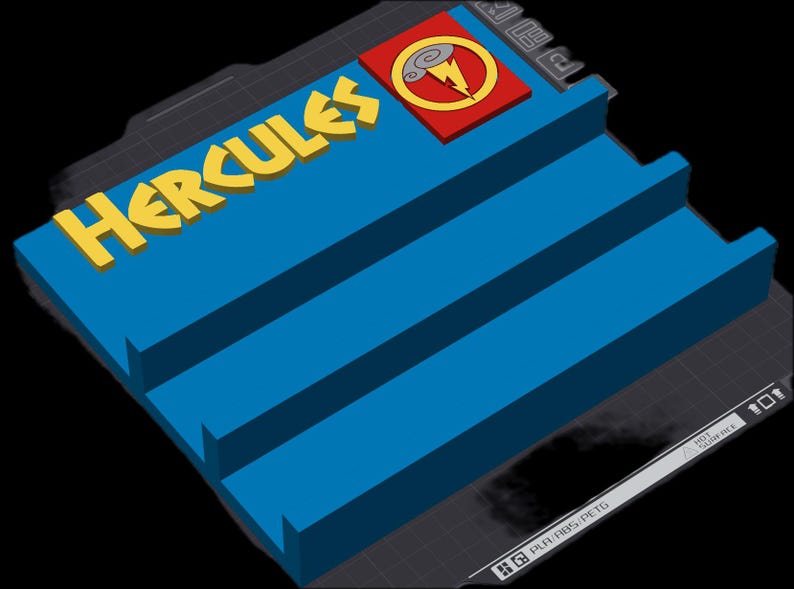 Hercules Doorables Display Shelf - Etsy