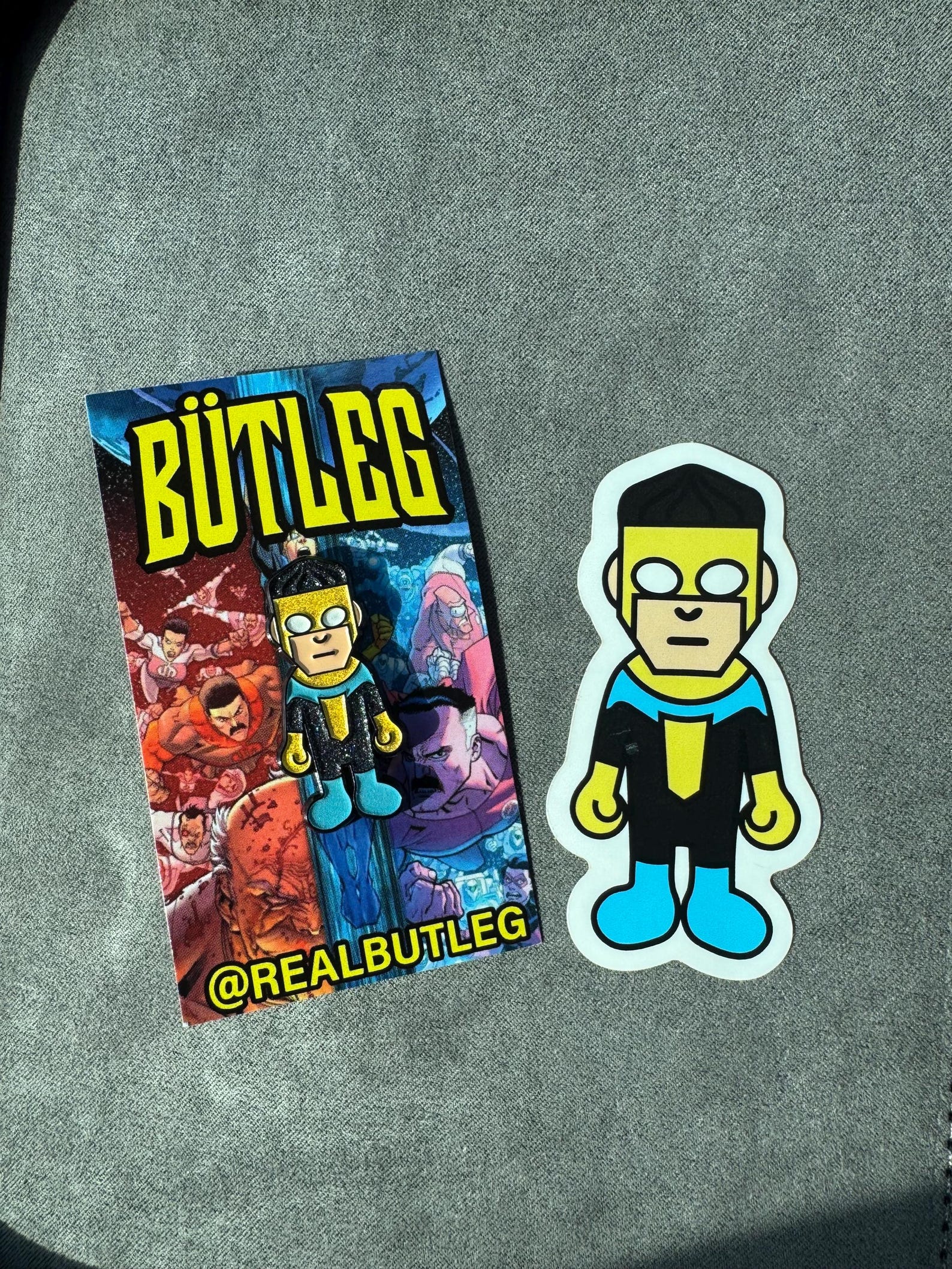 INVINCIBLE Pin: Invincible Glow-in-the-dark Enamel Pin - Etsy