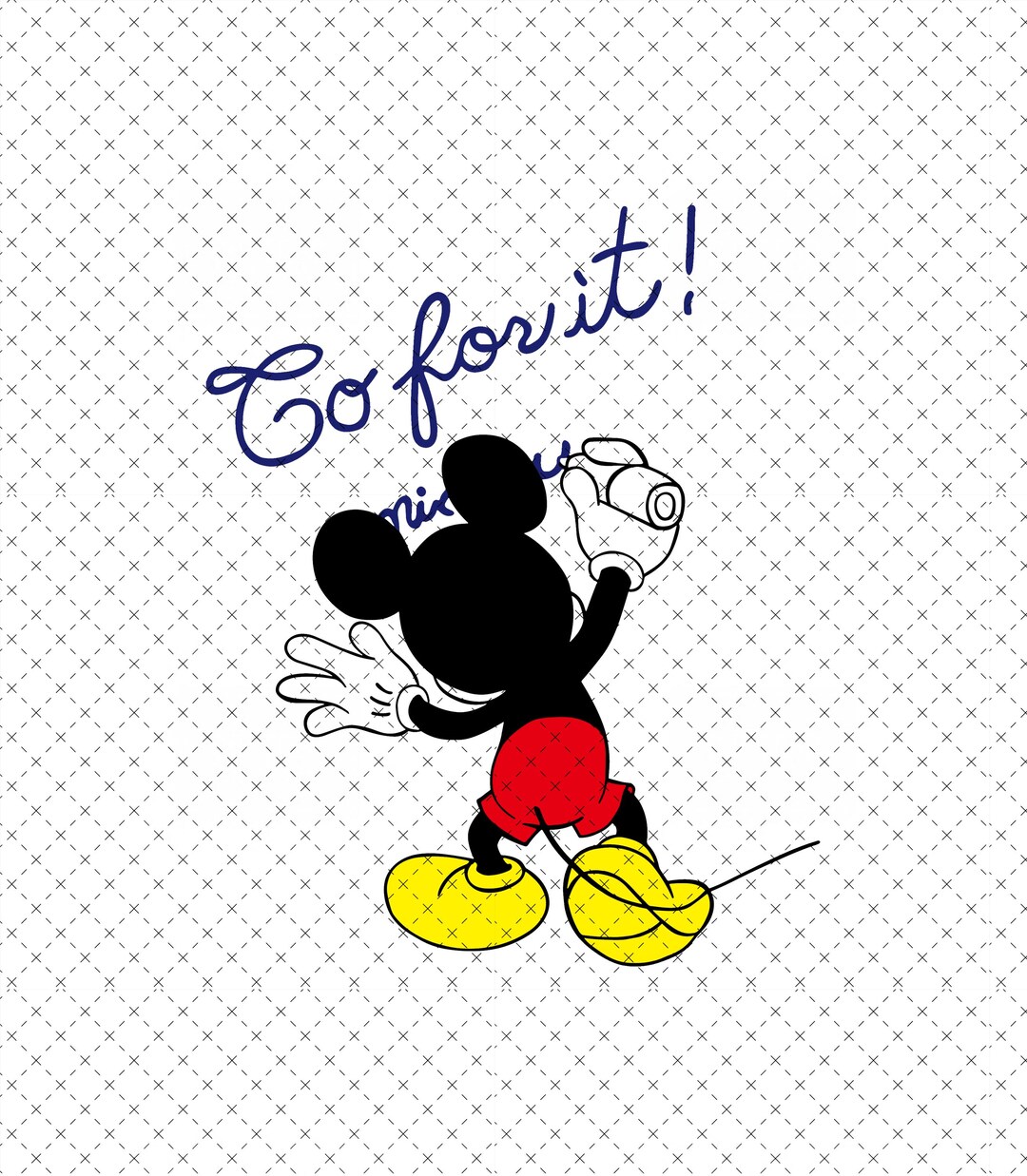 Retro Mickey Mouse Digital File Clipart, SVG PNG - Etsy