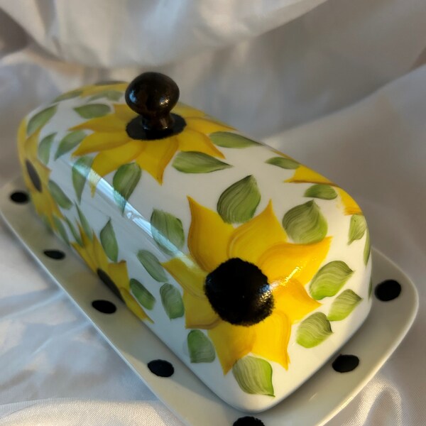 Sunflower Dish - Etsy