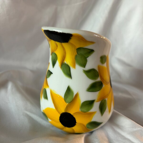 Sunflower Pitcher - Etsy