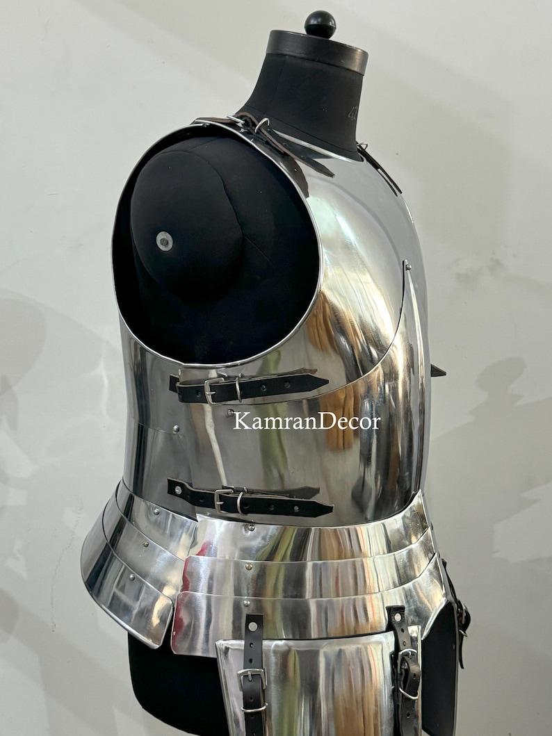 Medieval Armor Breastplate 15th Century Italian Cuirass Steel Plate ...