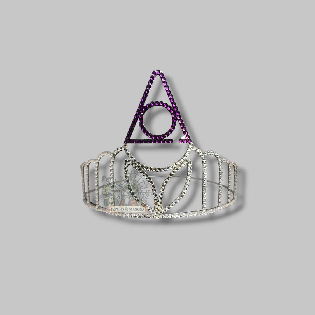 Masonic LOCOP Ladies of Circle of Perfection Silver Tone Crown ...