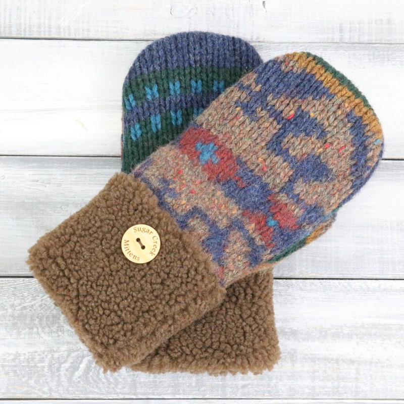 Upcycled Mittens - Etsy