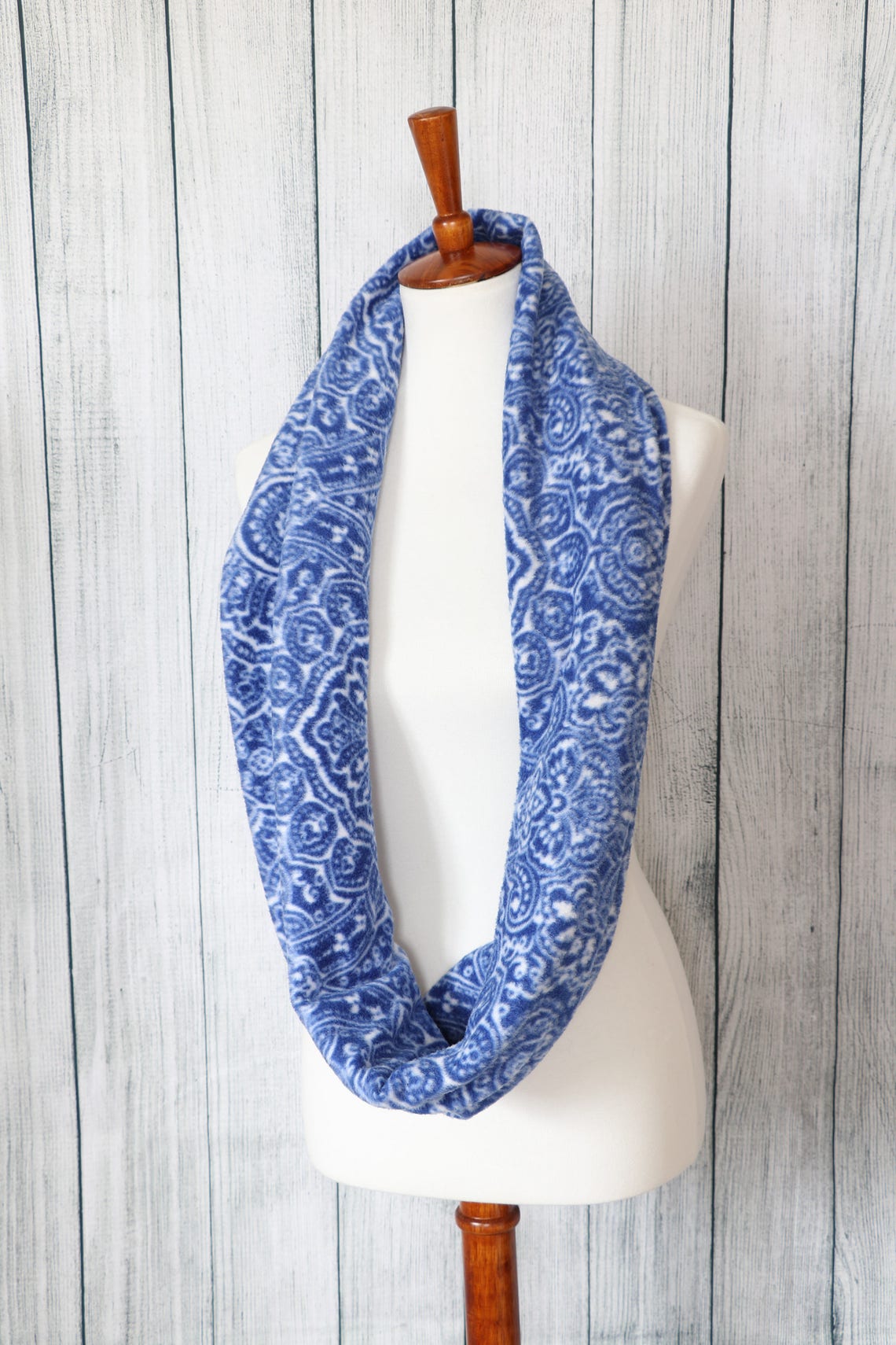 Fleece Infinity Scarf for Women Chunky Winter Scarf Womens - Etsy