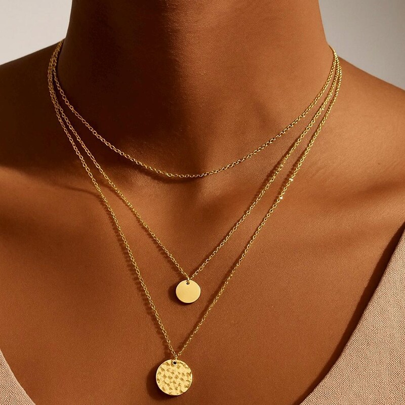 Layered Necklace Set - Etsy