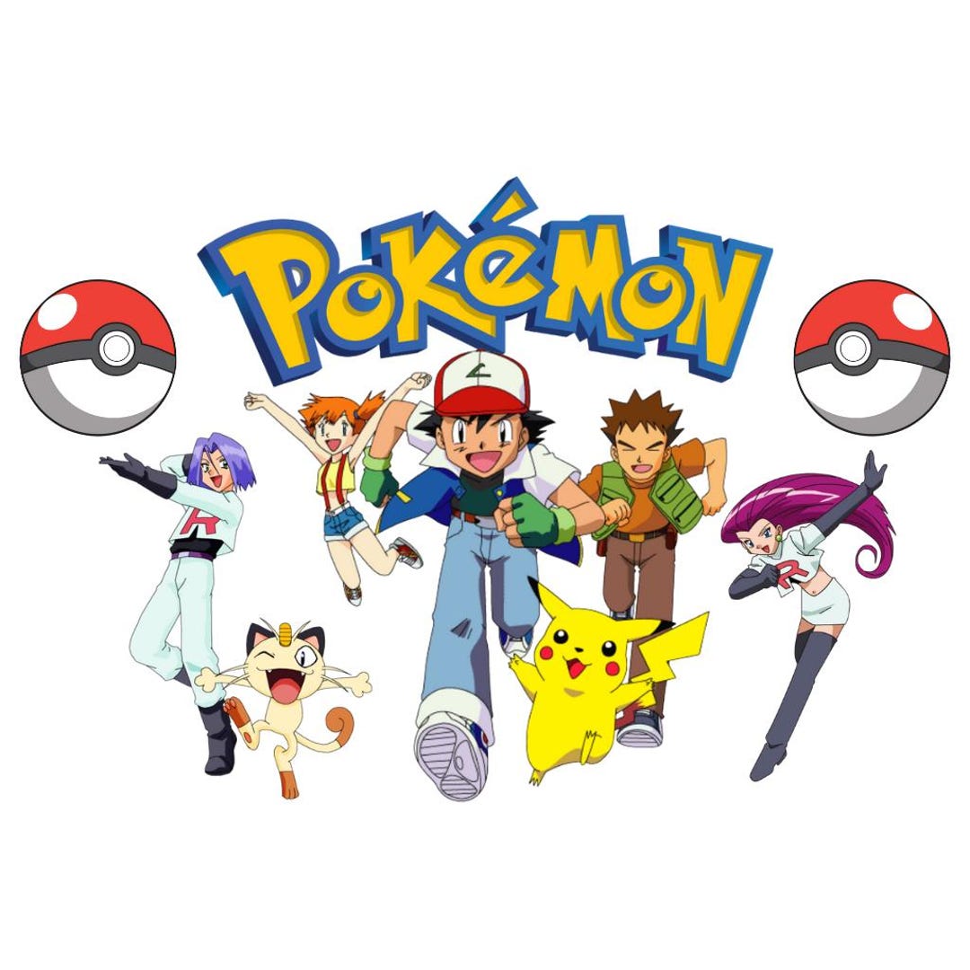 Pokémon PNG Bundle | 63 White Background + 60 Transparent Files | Cute ...