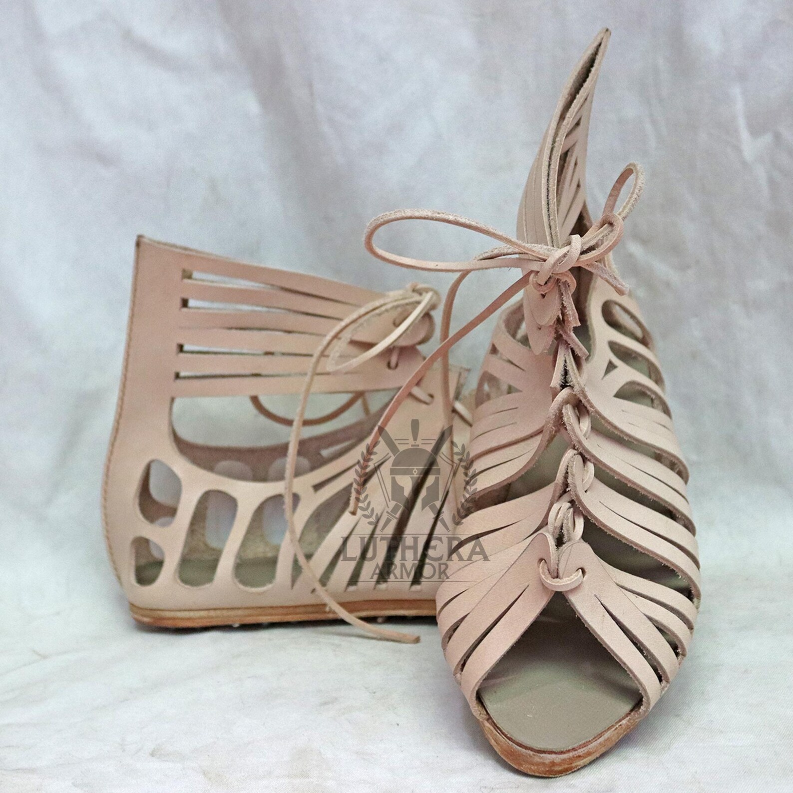 Roman Caligae Leather Sandal - Reenactment & Larp Shoes - Etsy