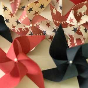 Carnival Party, Circus or Carnival Birthday Party Pinwheels Paper ...