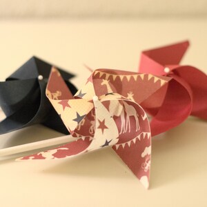 Carnival Party, Circus or Carnival Birthday Party Pinwheels Paper ...