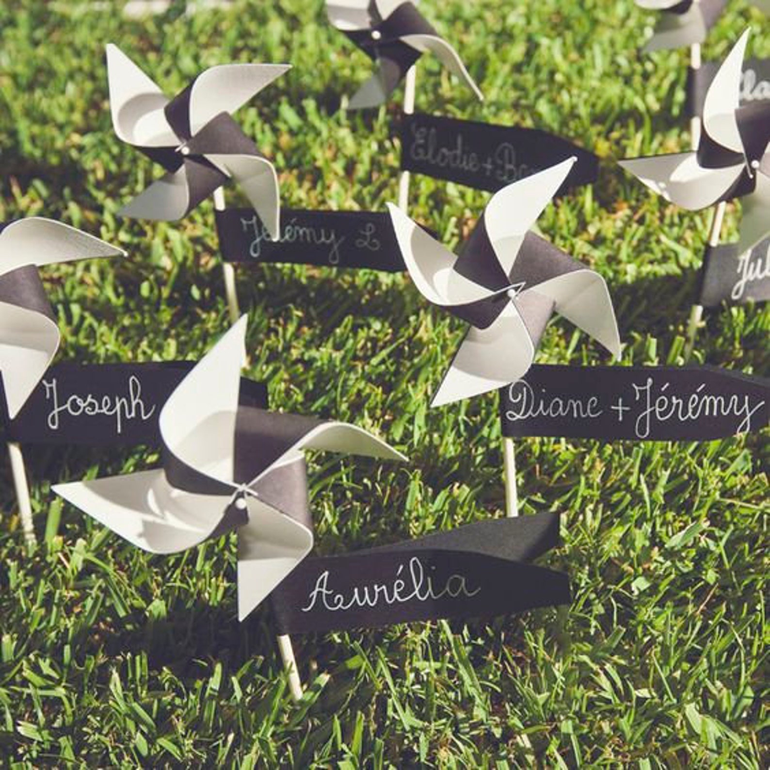 Gender Reveal Party Favor 12 Mini Twirling Pinwheels Blue - Etsy