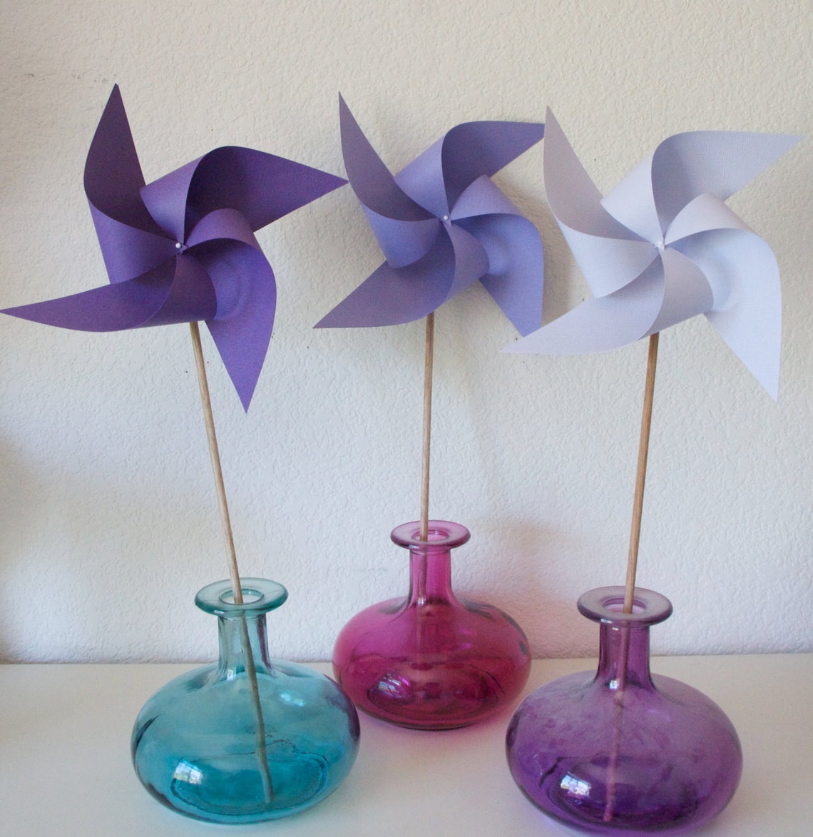 Ombre Purple Princess Party Princess Birthday Party Pinwheels Wedding ...
