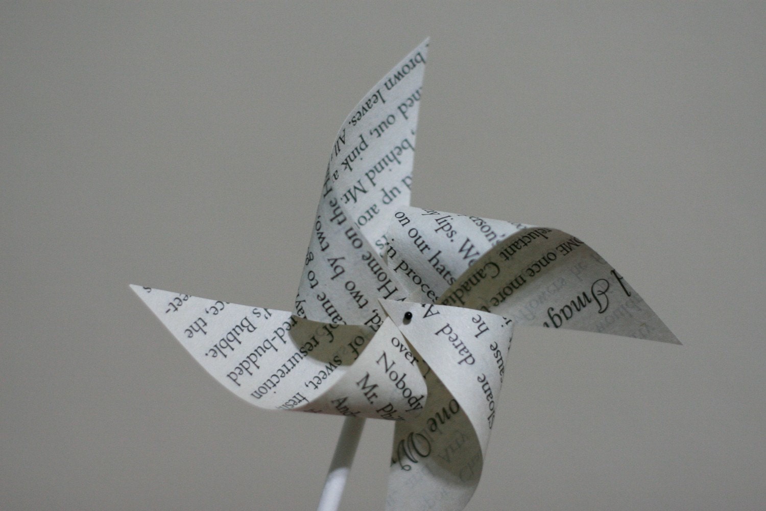 Book Wedding Book Page Favor Book Decor 12 Mini Spinnable - Etsy