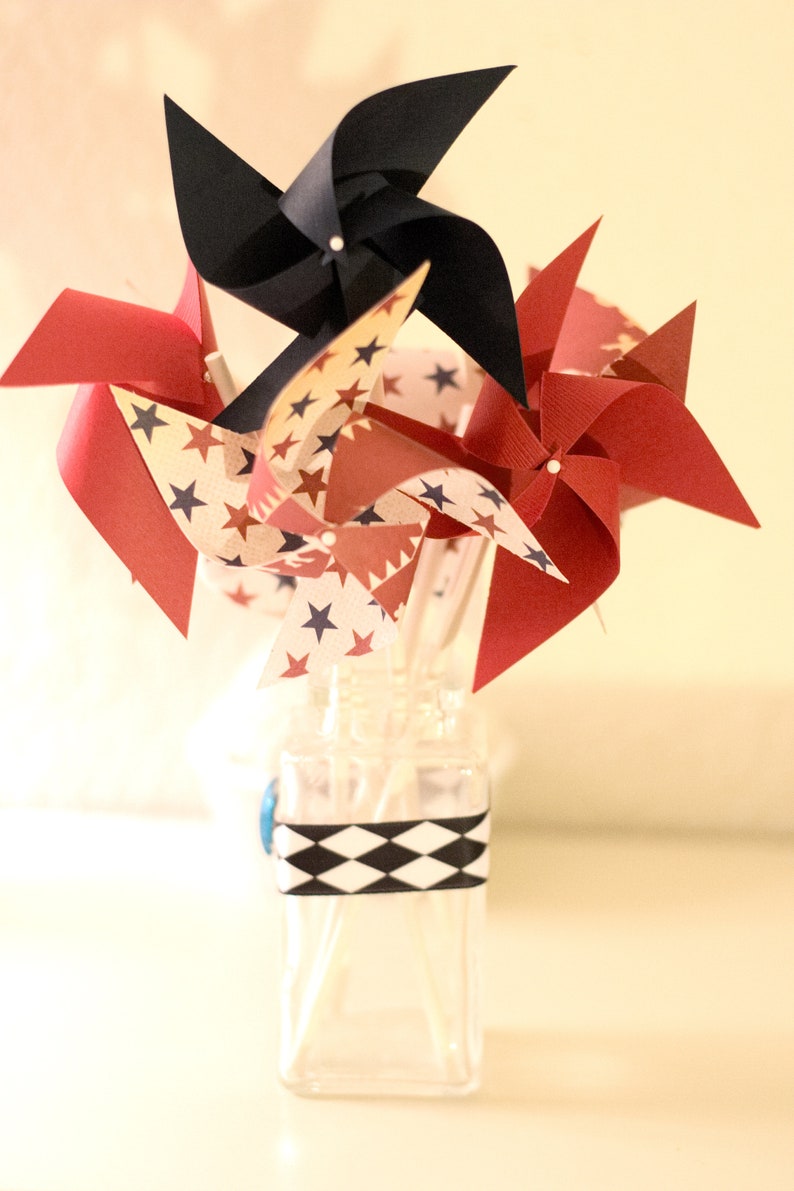 Carnival Party Circus or Carnival Birthday Party Pinwheels - Etsy