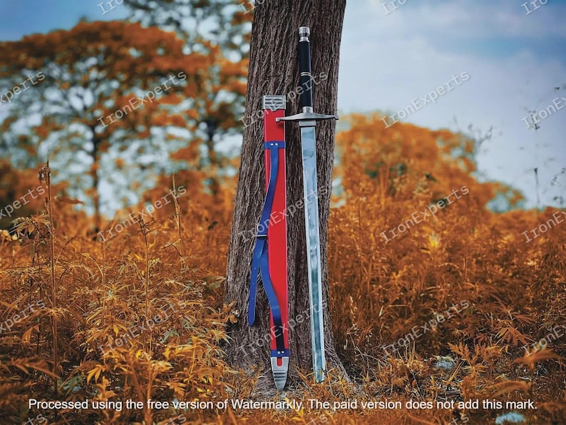 Dragon Ball Z Trunks Sword Replica – Handmade Stainless Steel Cosplay ...