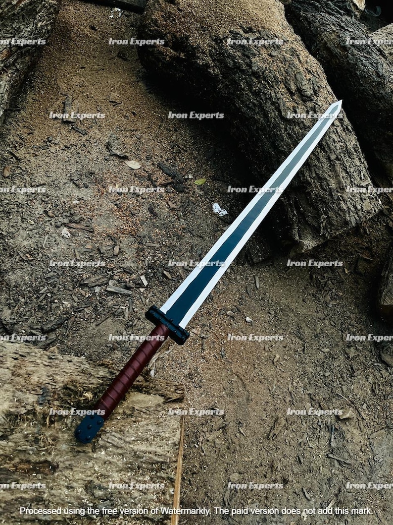 Hand Forged Custom Carbon Steel Guts Raider Anime Sword – Berserk ...