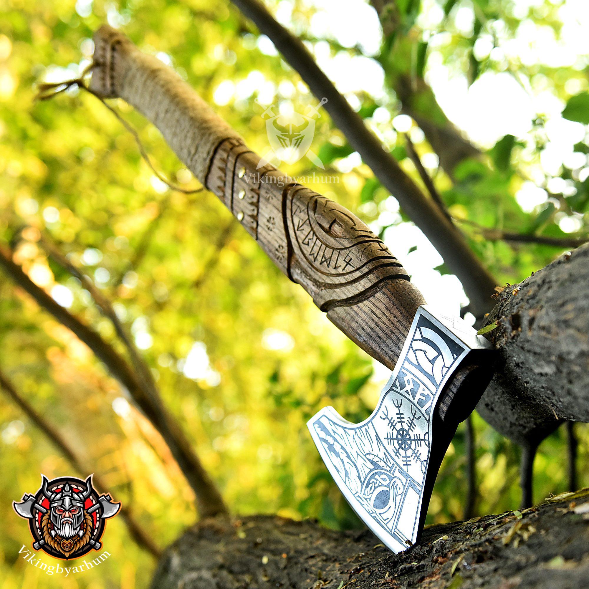 Rare Axe Viking Carbon Steel Axe for Wall Hanging - Etsy