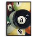 Pool Balls Poster, Billiards Poster, Feeling Lucky 8 Ball Art Print ...