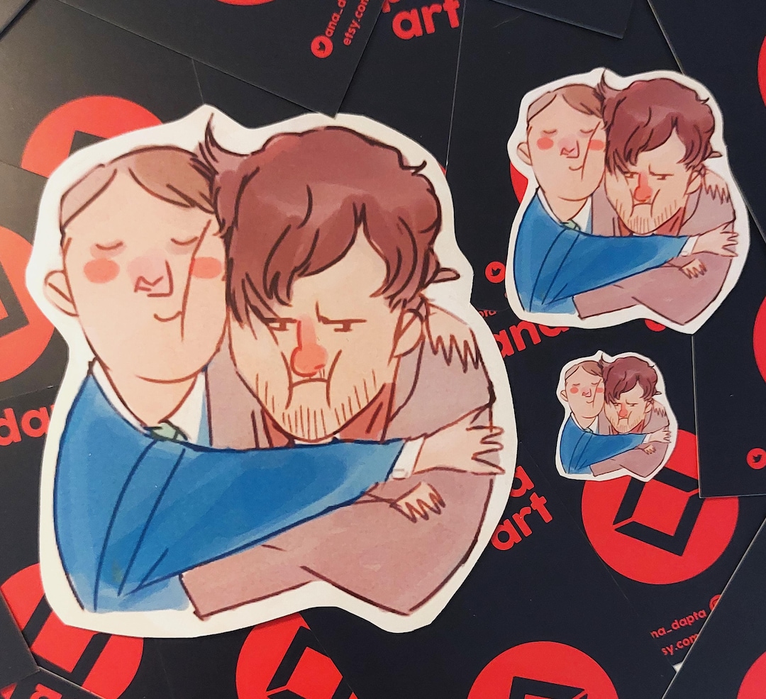 Hannibal Hug Sticker - Etsy