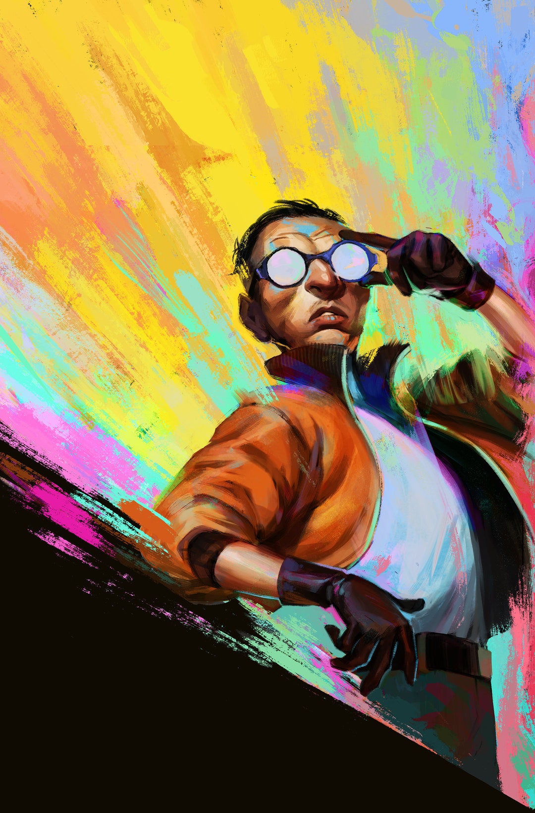 Sunrise Disco Elysium Print (free Shipping) - Etsy