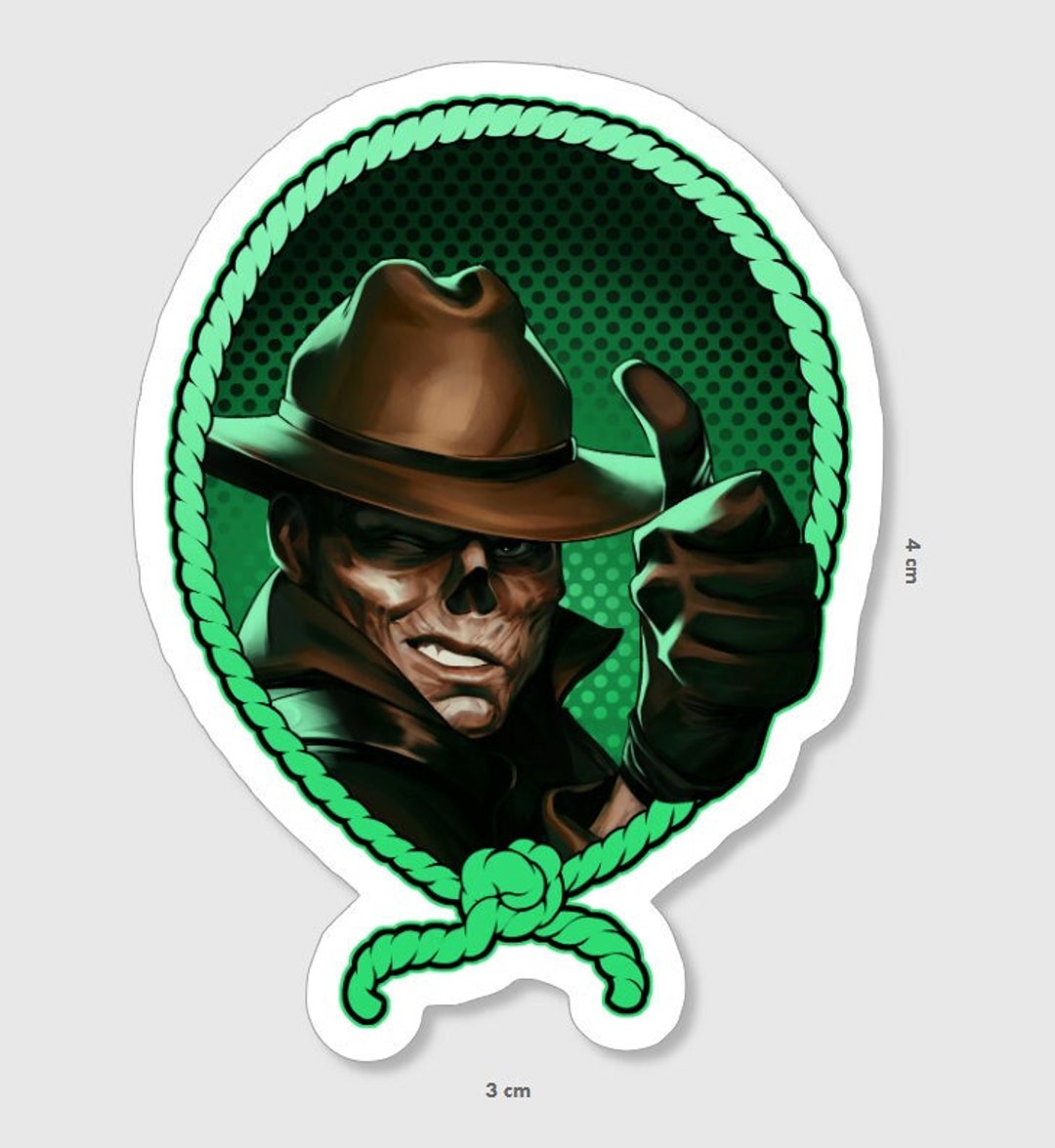 Fallout Cooper Howard Sticker - Etsy