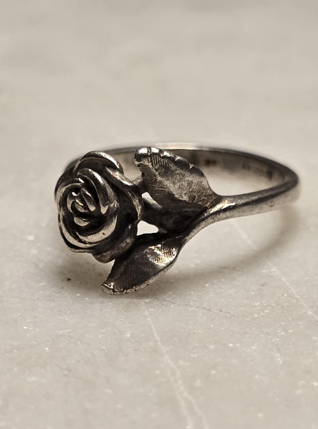 Retired James Avery Rose Ring - Etsy UK