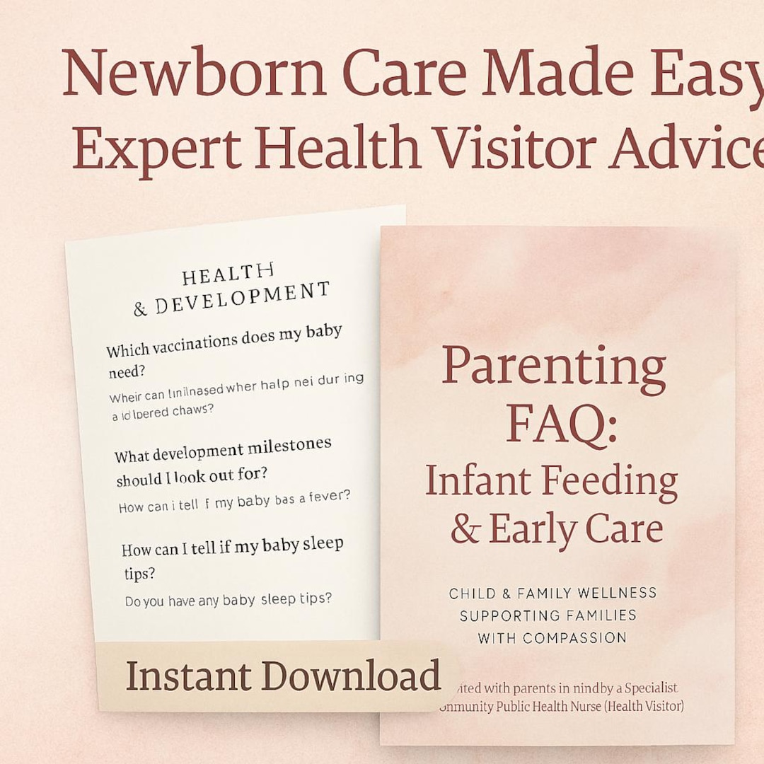 Newborn Baby Care Guide – Infant Feeding & Milestones (PDF Download) - Etsy