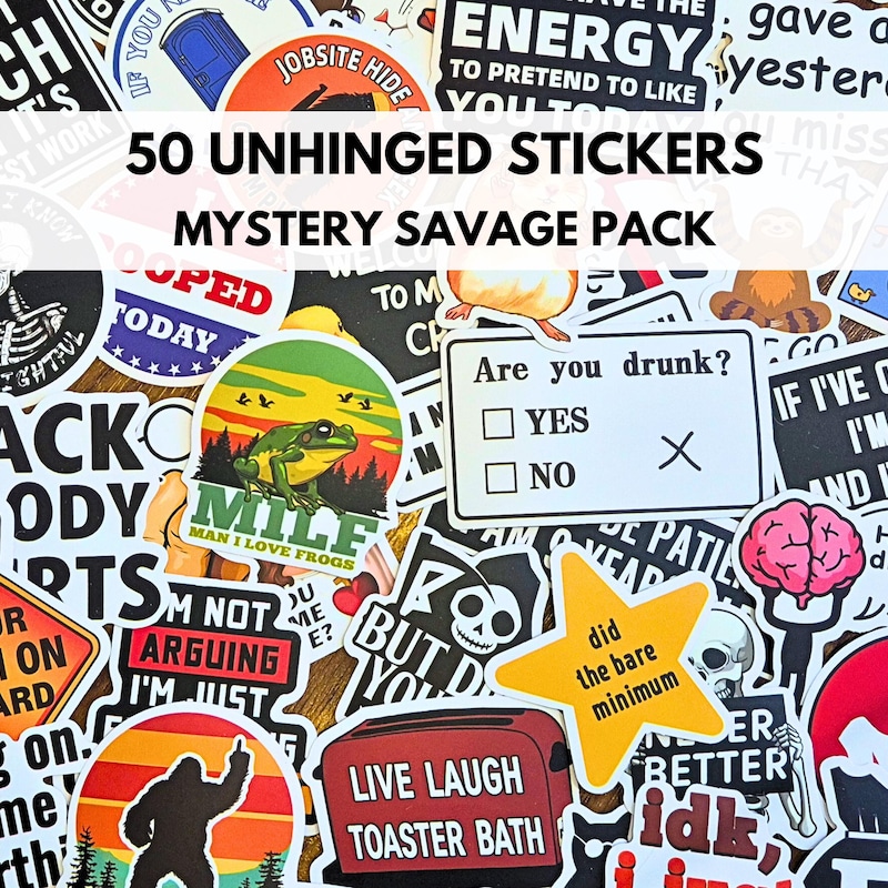 Sticker drôle humour - Etsy France